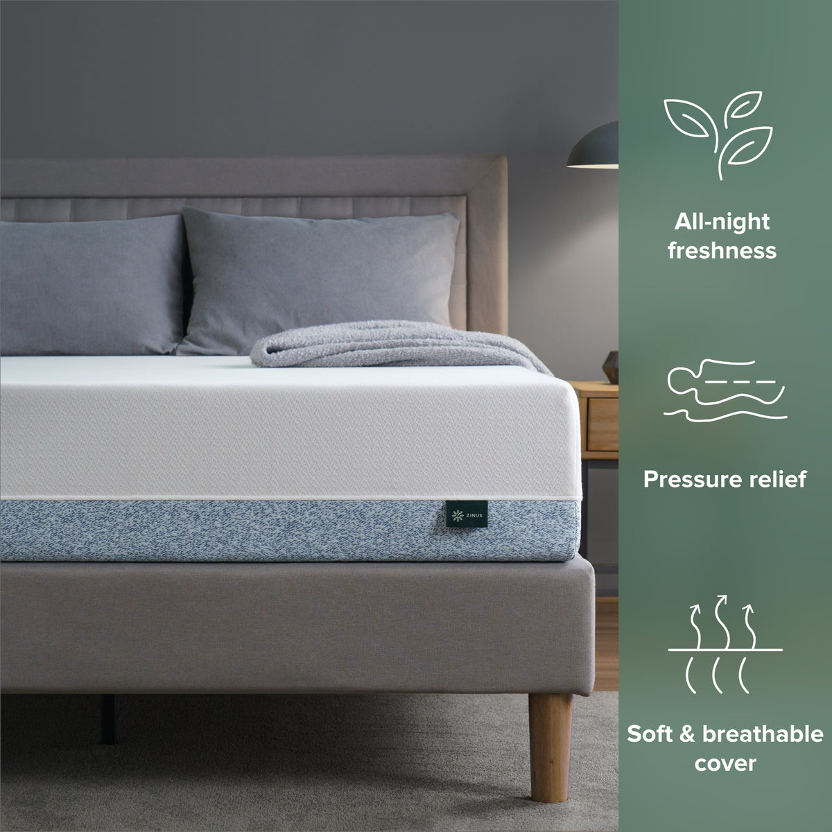 Memory Foam and Hybrid Mattresses | Zinus