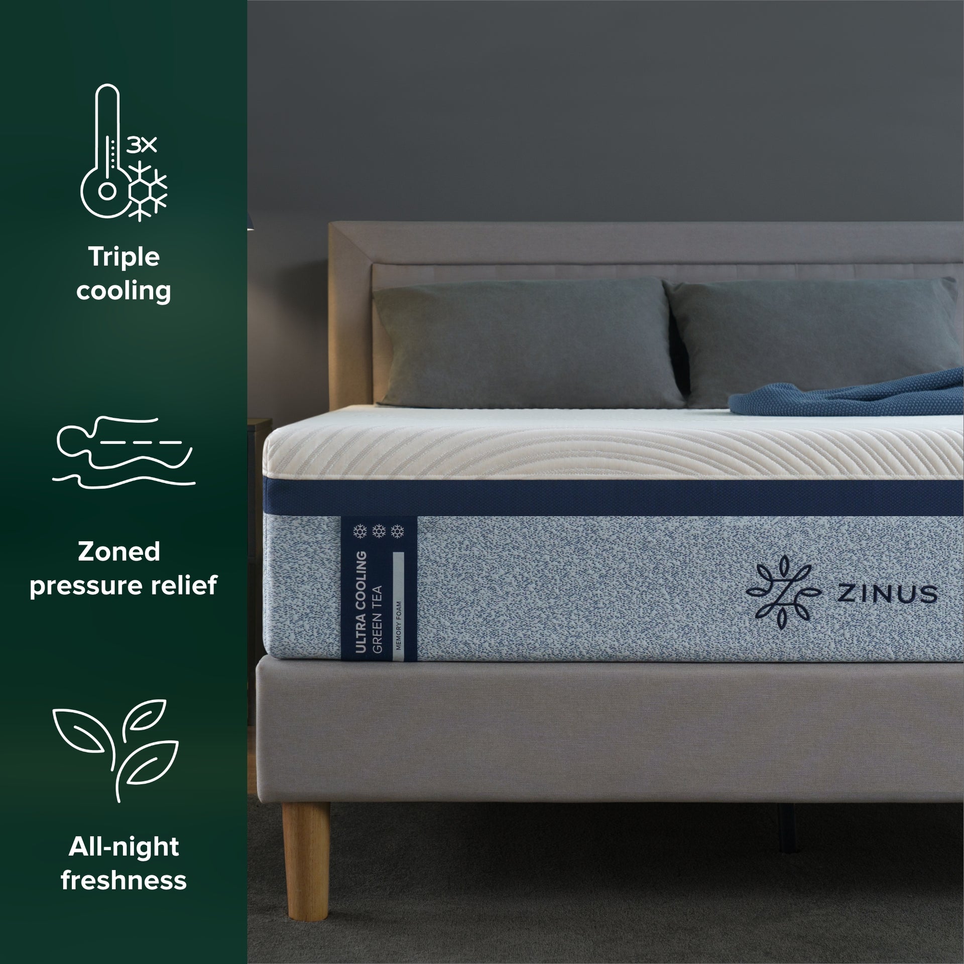 Memory Foam and Hybrid Mattresses | Zinus